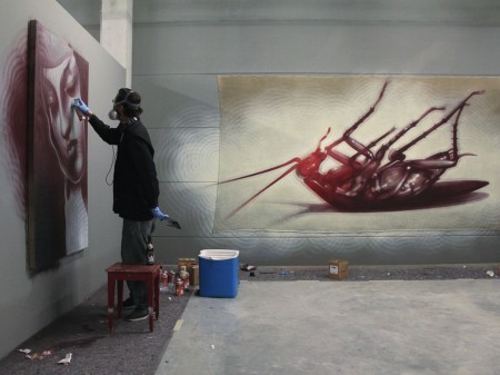 El Mac – “Portrait of a Dying Cockroach” @ Carhartt Gallery « Arrested ...