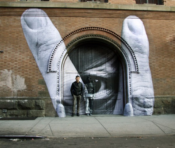 Streets: JR x Liu Bolin (Part II) « Arrested Motion