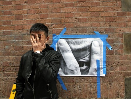 Streets: JR x Liu Bolin (Part I) « Arrested Motion