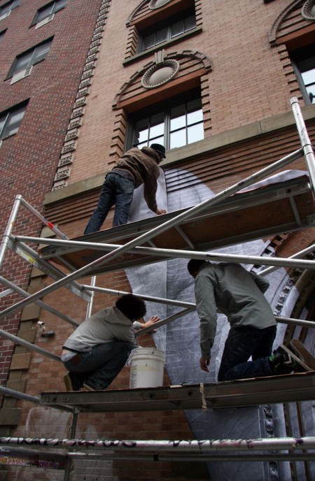 Streets: JR x Liu Bolin (Part I) « Arrested Motion