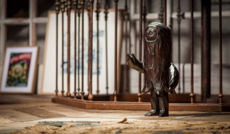 Releases: Tim Biskup – Wooden & Bronze “Helper” Figure « Arrested Motion